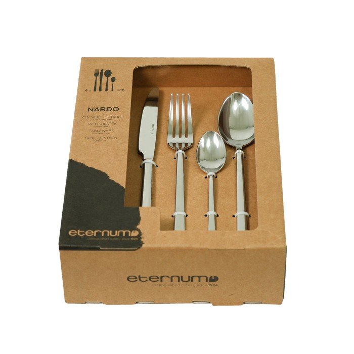 Buy CUTLERY SET BOX OF 16 NARDO ETERNUM | Restofair RAK
