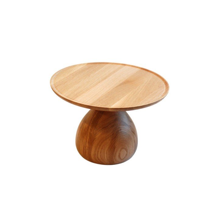 Buy Pastry stand oak Ø32cm 21cm Risers Craster | Restofair RAK