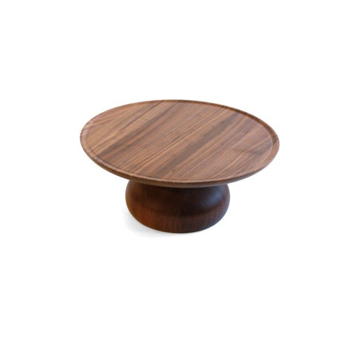 Buy Pastry stand walnut Ø 32 cm 13.6 cm Risers Craster | Restofair RAK