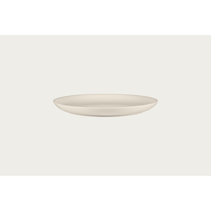 Buy Flat coupe plate round ivory bone china Ø 26.8 cm Fedra Rak ...