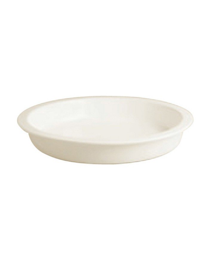 BUFFET PAN D39CM DEPTH 6.2CM PORCELAIN