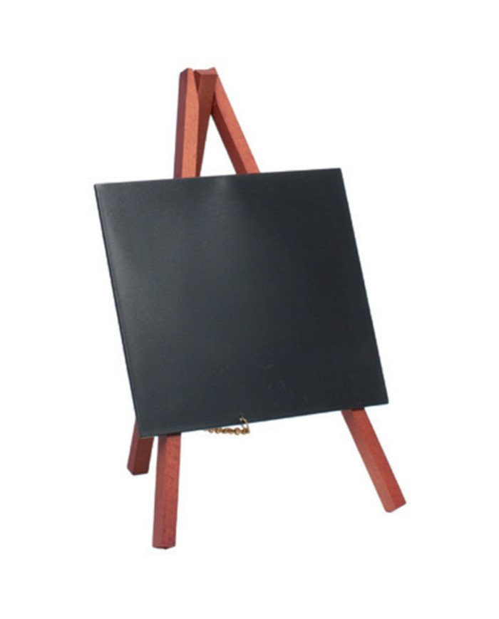 Buy TABLE CHALK BOARD SET OF 3 MINI TRIPOD WOOD MAHOGANY FINISH ...
