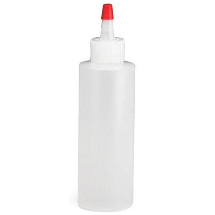 SQUEEZE BOTTLE 12CL TRANSPARENT WITH CAP