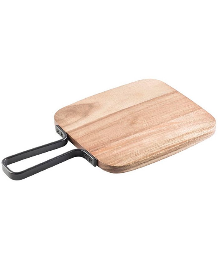 Buy INDUSTRIAL PADDLE BOARD 21X23CM WITH 12CM METAL HANDLE ACACIA ...