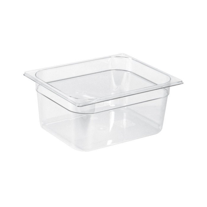 GN CONTAINER 1/2-150 CLEAR POLYCARBONATE