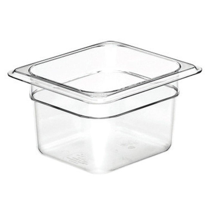 GN CONTAINER 1/6-65 CLEAR POLYCARBONATE