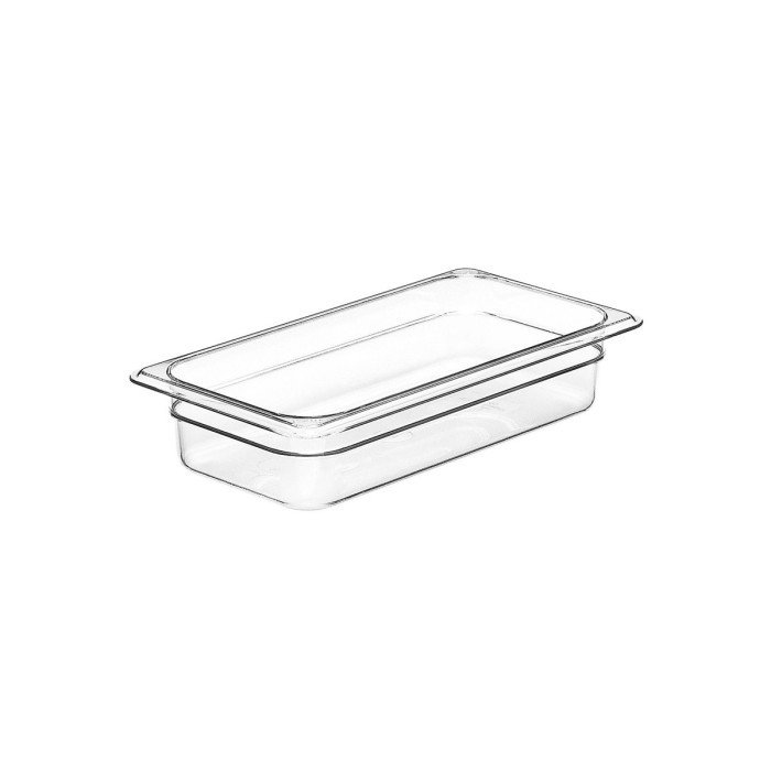 GN CONTAINER 1/3-65 RECTANGULAR CLEAR POLYCARBONATE