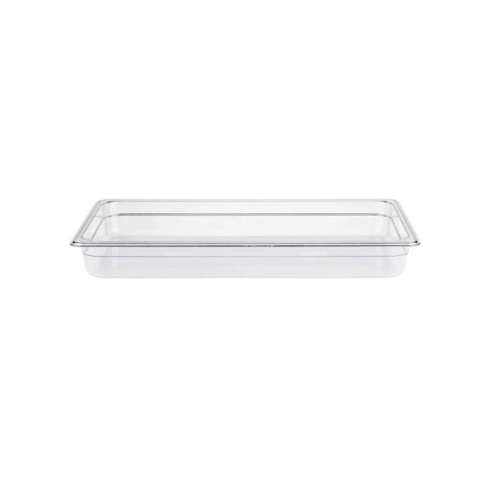 GN CONTAINER 1/1-65 RECTANGULAR CLEAR POLYCARBONATE