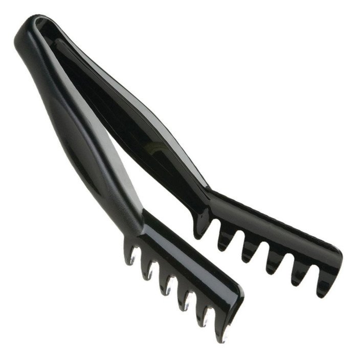TONG ANGLED BLACK L21CM POLYCARBONATE