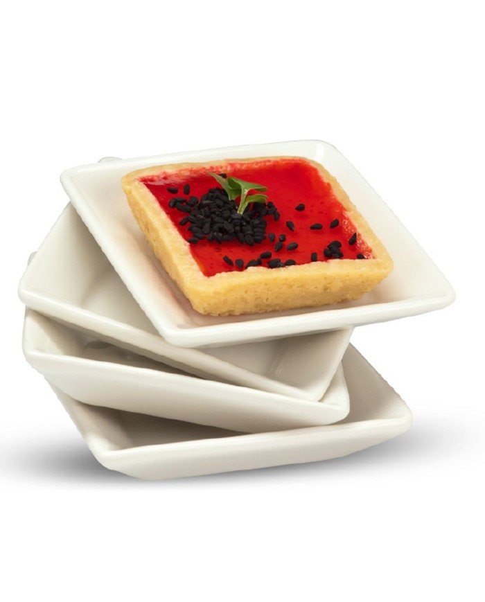 OPTICA PLATE SQUARE PORCELAIN MINIMAX RAK PORCELAIN