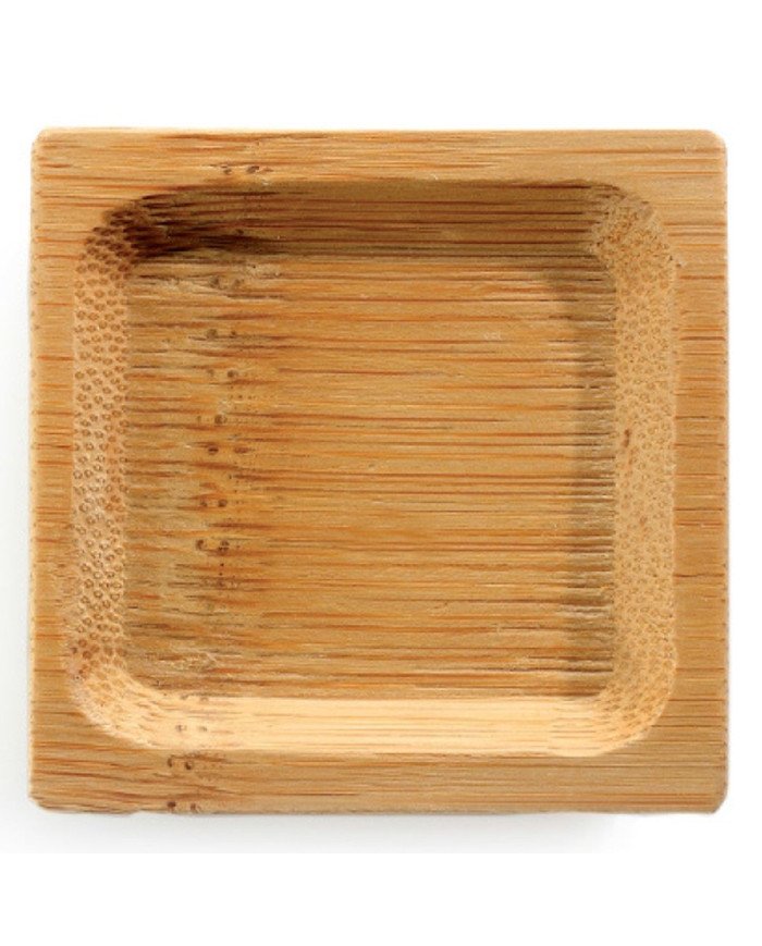 BAMBOO MIKA SQUARE PLATE 6X6CM PACK OF 144