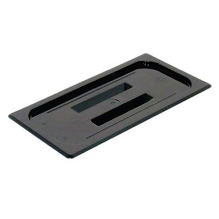 Buy GN LID WITH HANDLE 1/1 BLACK POLYCARBONATE | Restofair RAK