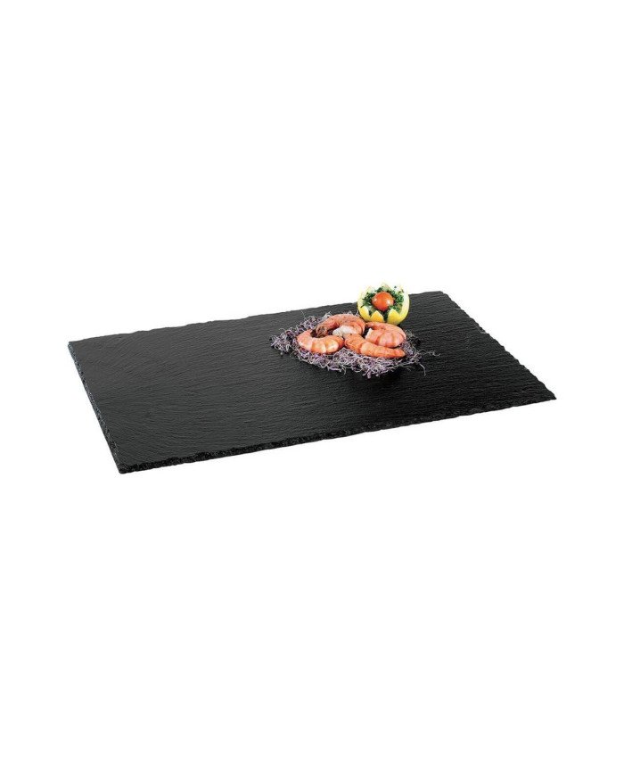 Buy NATURAL TRAY SLATE GN1/4 NON-SLIP FEET L26.5 X W12.5CM | Restofair RAK