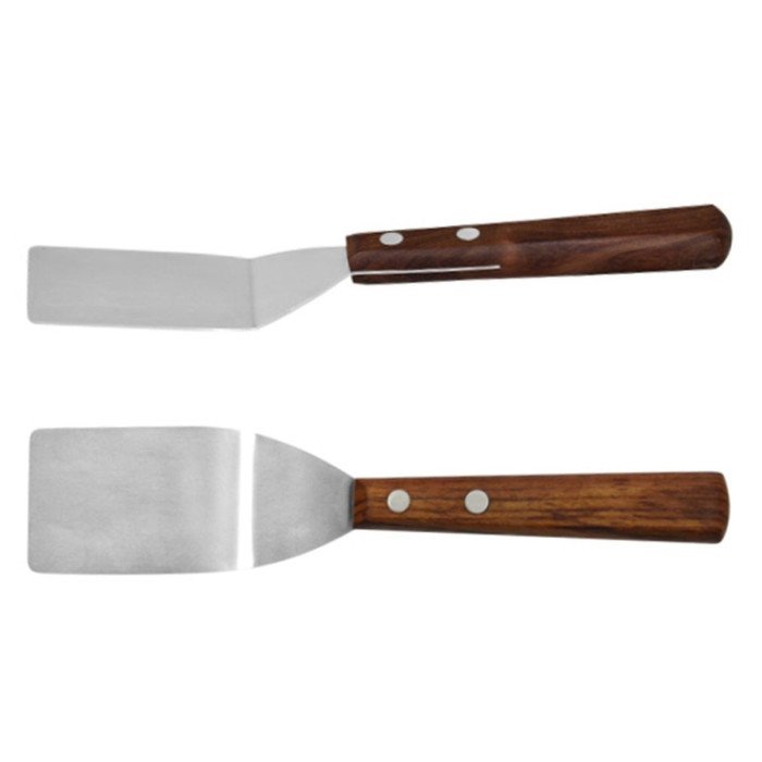 MINI SERVICE SPATULA ROSEWOOD HANDLE L6 X W4CM