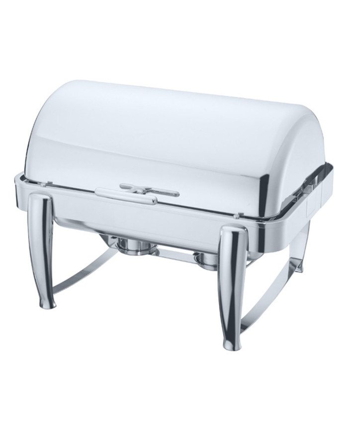 BANQUET RECTANGULAR ROLL TOP CHAFING DISH 9L GN1/1