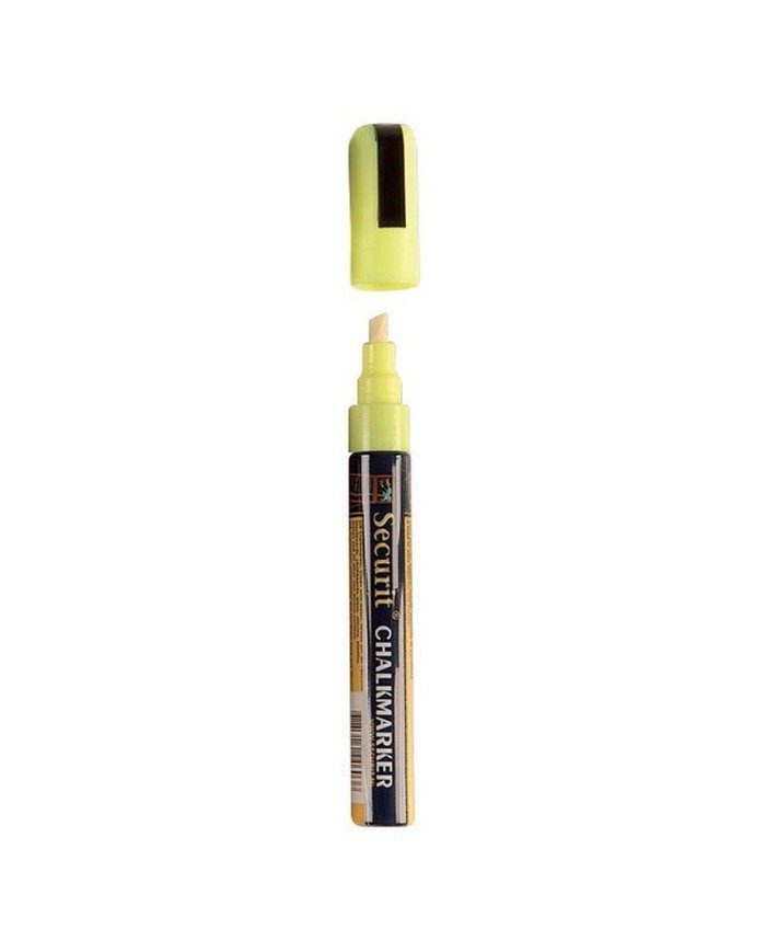 CHALK LIQUID MARKER MEDIUM 2-6MM YELLOW
