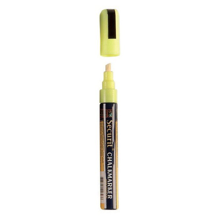 Buy CHALK LIQUID MARKER MEDIUM 2-6MM YELLOW | Restofair RAK