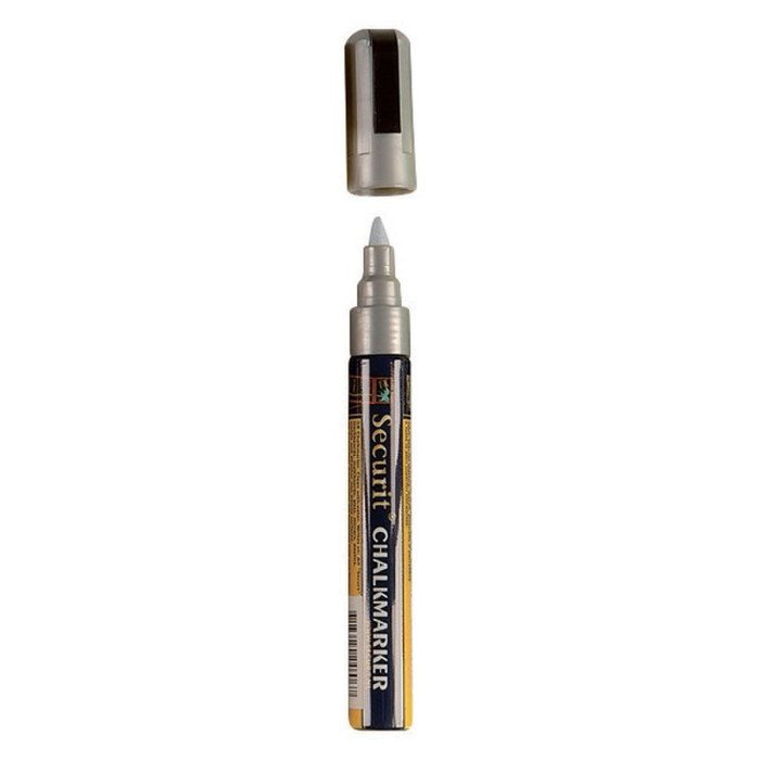 Buy CHALK LIQUID MARKER SILVER MEDIUM 2-6MM | Restofair RAK