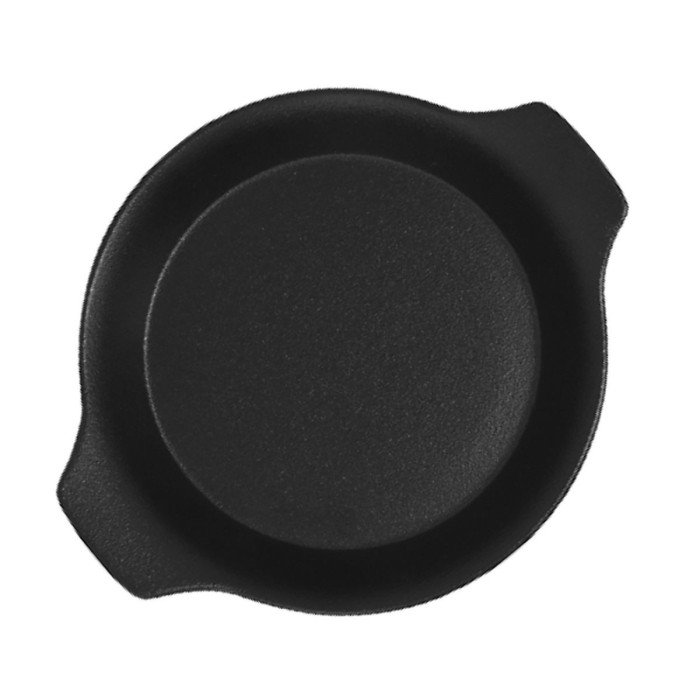 EARED DISH ROUND BLACK Ø16CM PORCELAIN NEOFUSION RAK PORCELAIN