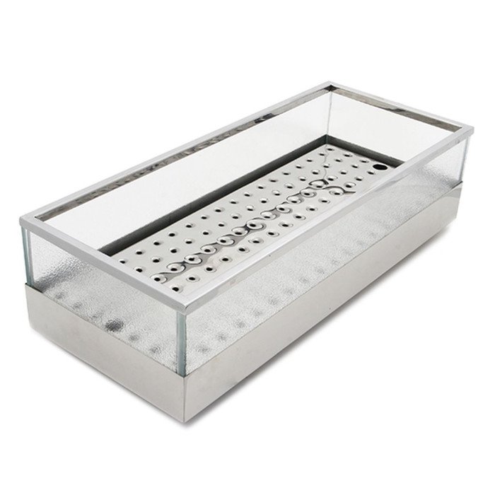 ICE TRAY WITH DRAIN L60 X W45 X H14CM