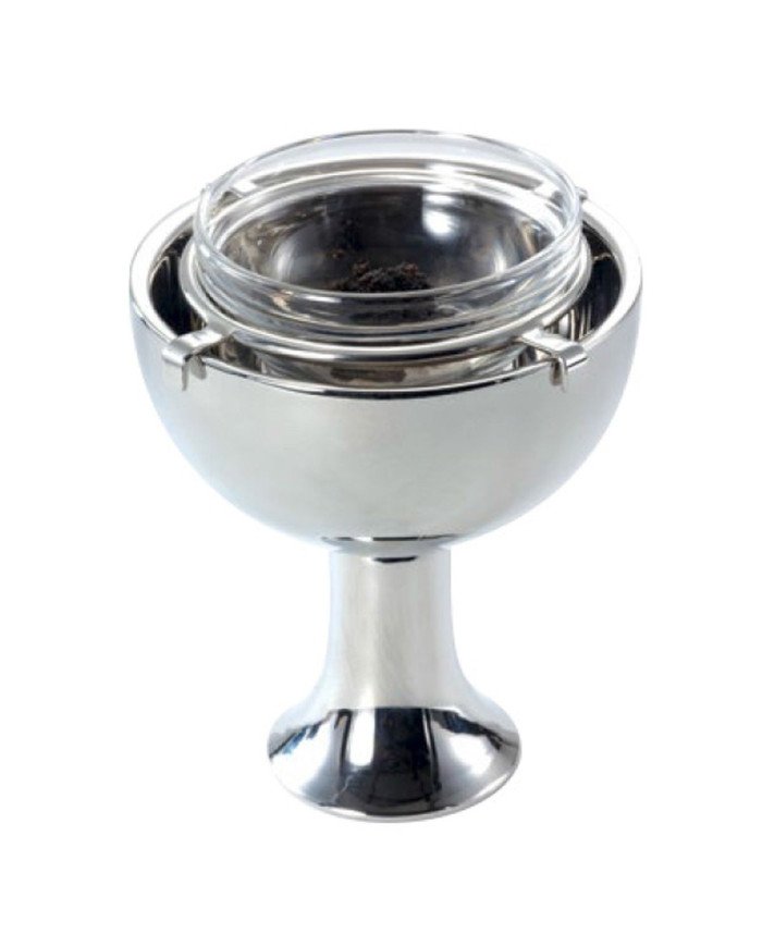 STEMMED CAVIAR CUP D12.5XH13.7CM DOUBLE WALL SST MIRROR