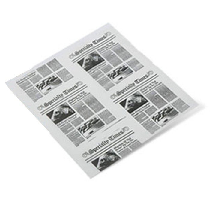 Buy FRY PAPER NEWSPAPER WHITE BACKGROUND PACK OF 1000 L30.5 X W30.5CM ...