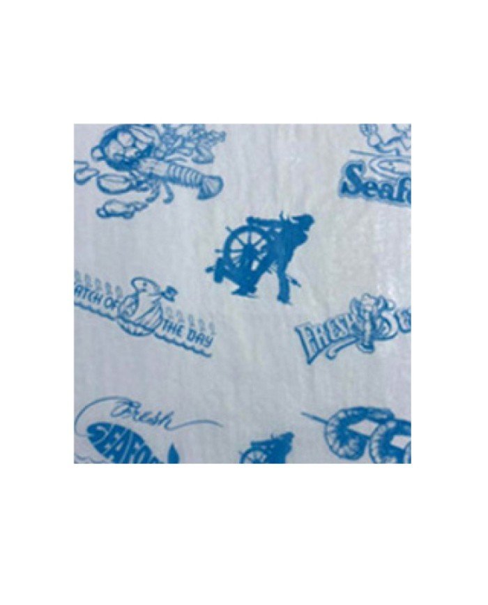 Buy FRY PAPER SEAFOOD PACK OF 1000 L30.5 X W30.5CM | Restofair RAK