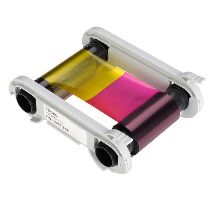 EDIKIO YMCKO COLOR RIBBON 200 PRINTS/ROLL