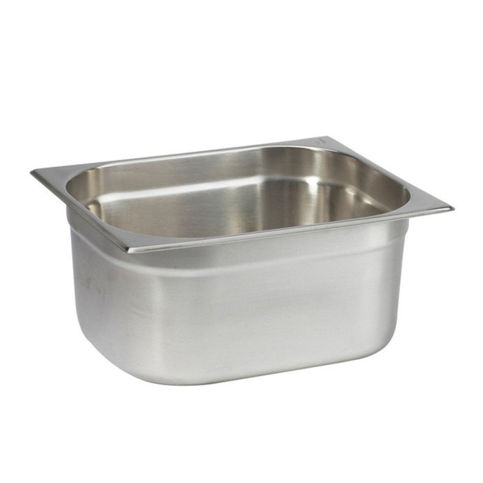 CONTAINER GN 1/2-150 RECTANGULAR 9.5L THICK. 0.8MM STAINLESS STEEL ...