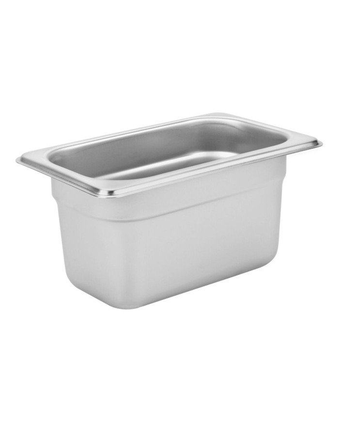 GN CONTAINER 1/9-100 RECTANGULAR 1.0L THICK. 0.7MM STAINLESS STEEL QUALIPLUS PRO.COOKER
