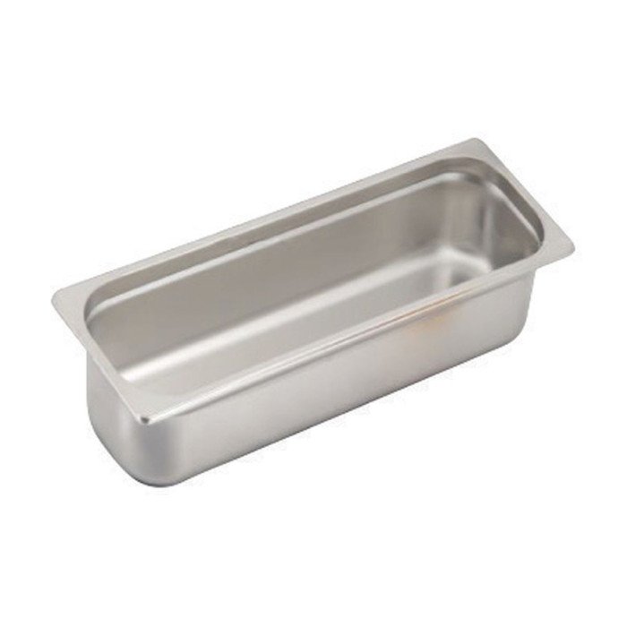CONTAINER GN 2/4-40 RECTANGULAR 2.0L THICK. 0.6MM STAINLESS STEEL ...