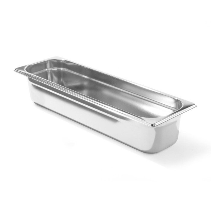 CONTAINER GN 2/4-65 RECTANGULAR 3.5L THICK. 0.6MM STAINLESS STEEL ...