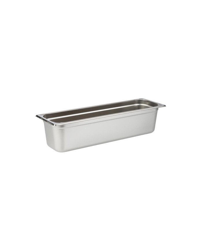 CONTAINER GN 2/4-100 RECTANGULAR 6.5L THICK. 0.6MM STAINLESS STEEL ...