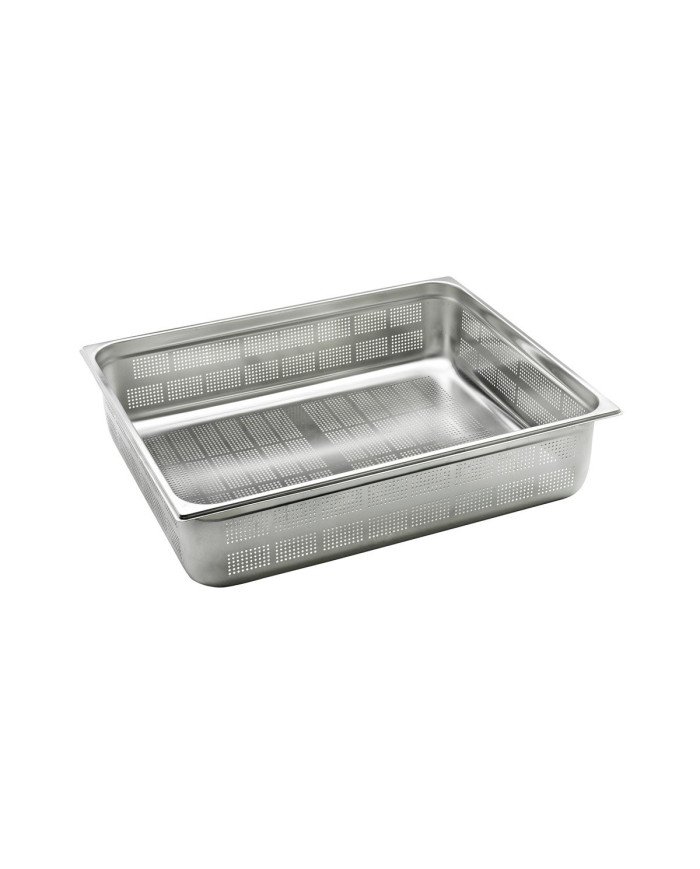Buy PERFORATED CONTAINER GN 2/1-150 RECTANGULAR 42.5L THICK. 0.8MM ...