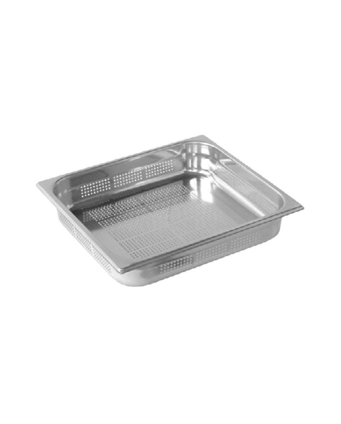 PERFORATED CONTAINER GN 2/3 RECTANGULAR 3.0L THICK. 0.6MM STAINLESS ...
