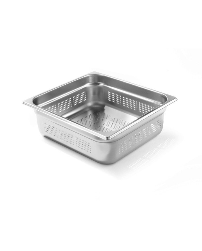 PERFORATED CONTAINER GN 2/3-200 RECTANGULAR 18.0L THICK. 0.7MM ...