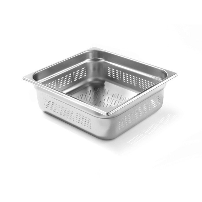 PERFORATED CONTAINER GN 2/3-200 RECTANGULAR 18.0L THICK. 0.7MM ...