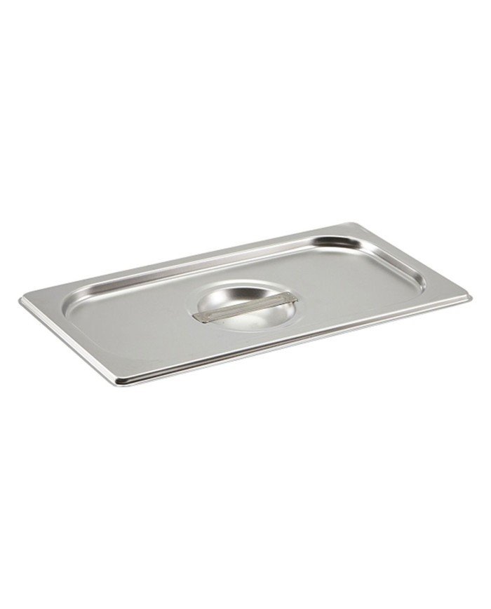 GN LID 1/6 ROUND THICK. 0.7MM STAINLESS STEEL QUALIPLUS PRO.COOKER