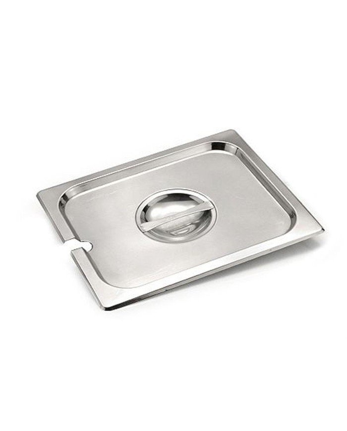 Buy NOTCHED LID GN 1/6 ROUND THICK. 0.7MM STAINLESS STEEL QUALIPLUS PRO ...