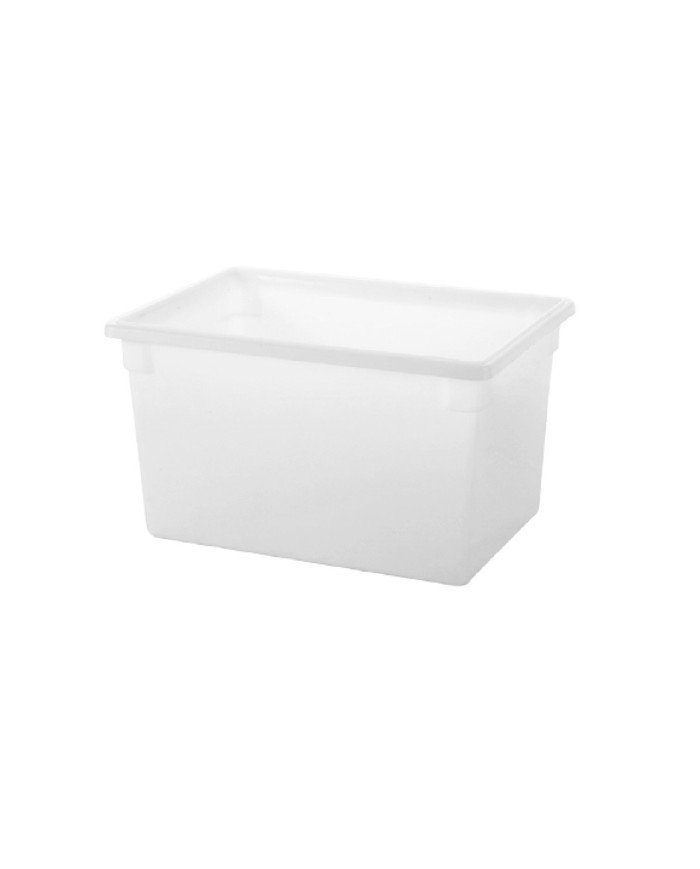 FOOD BOX WHITE L65 X W45 X H24CM 49.2L POLYPROPYLENE