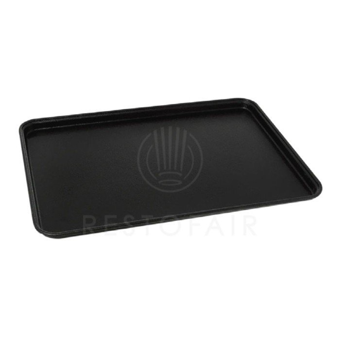 Buy TRAY NON-SLIP BLACK RUBBER RECTANGULAR 65X45CM FIBERGLASS ...