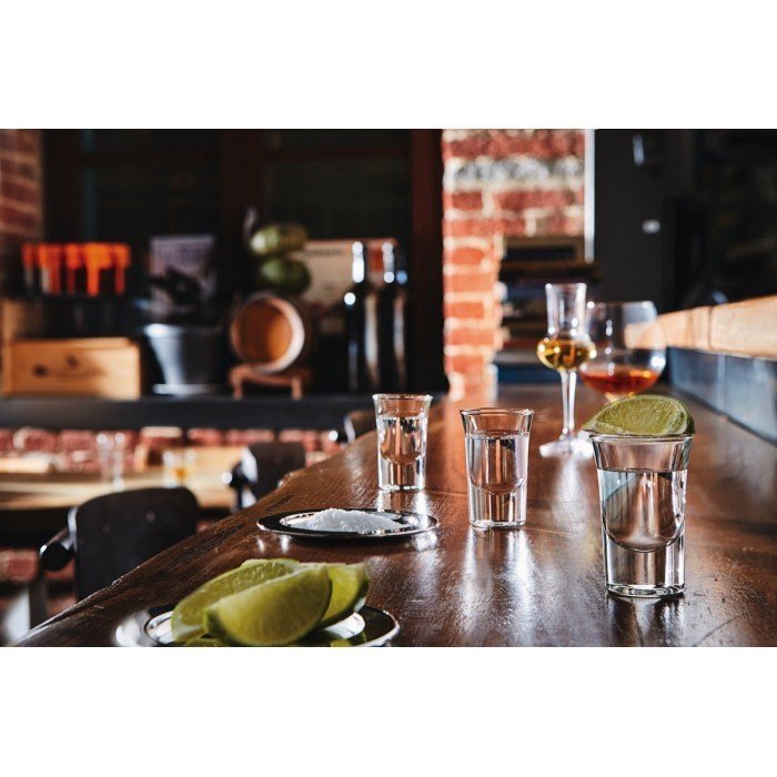 Buy Shot glass transparent glass tempered Ø 4.5 cm Dublino Bormioli ...