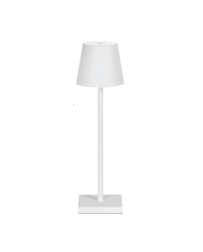 ELEGANZA WHITE LED TABLE LAMP Ø10CM H38CM