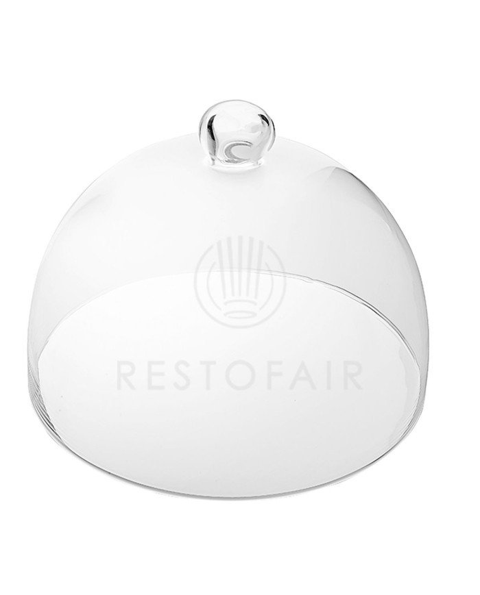 Buy BANQUET DOME COVER D27.5XH20.5CM CLEAR GLASS | Restofair RAK