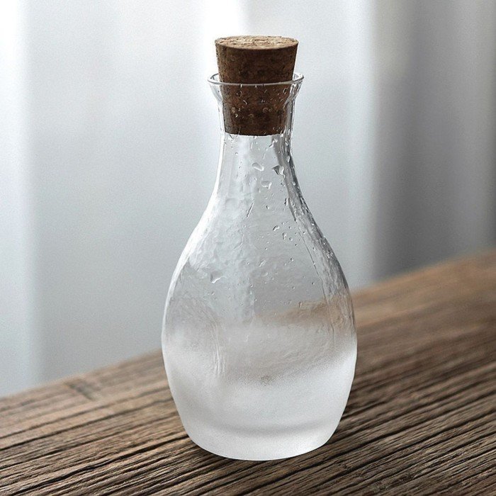 Buy SAKE BOTTLE 32CL FROSTED GLASS | Restofair RAK