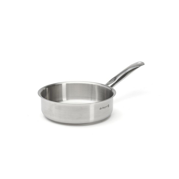 SAUTE PAN CONICAL WITHOUT LID SST Ø28CM STAINLESS STEEL PRIM APPETY DE ...