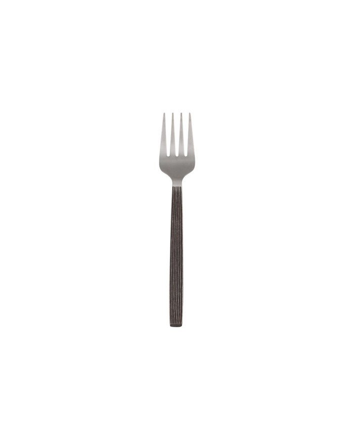 WAVY AGED COLD MEAT FORK HAMMERED FINISH L33CM STAINLESS STEEL AMC