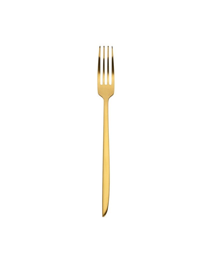 TABLE FORK GOLD THICK. 4.0MM STAINLESS STEEL ORCA ETERNUM