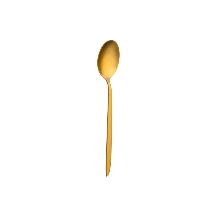 TEA SPOON GOLD THICK. 4.0MM STAINLESS STEEL ORCA ETERNUM