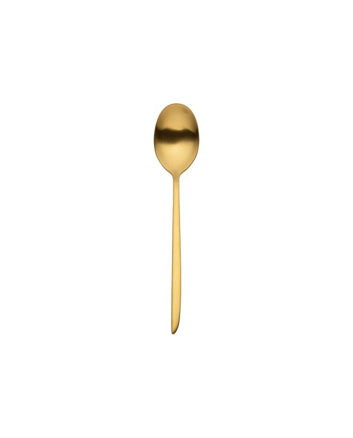 DESSERT SPOON GOLD THICK. 4.0MM STAINLESS STEEL ORCA ETERNUM
